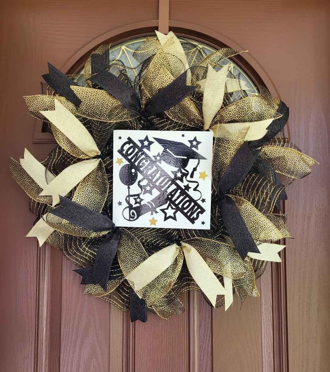 Graduation Wreath, Class of 2025 Decoration, Graduation Party Decor ...