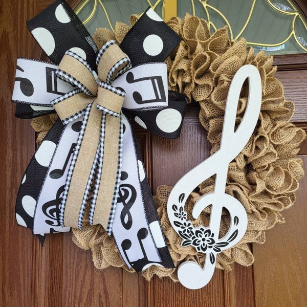 Music Wreath - Etsy