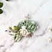 Sage Green Hair Comb, Green Bridal Hair Piece, Sage Hair Accessories ...