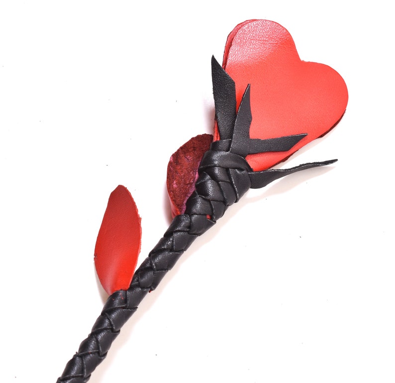 Florentine Flower BDSM Bondage Leather Flogger Whip Flog - Etsy