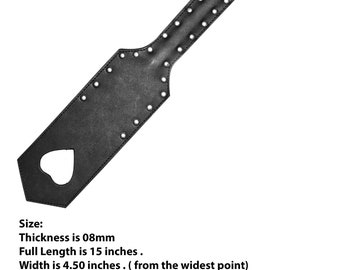 Leather Heart Paddle - Etsy