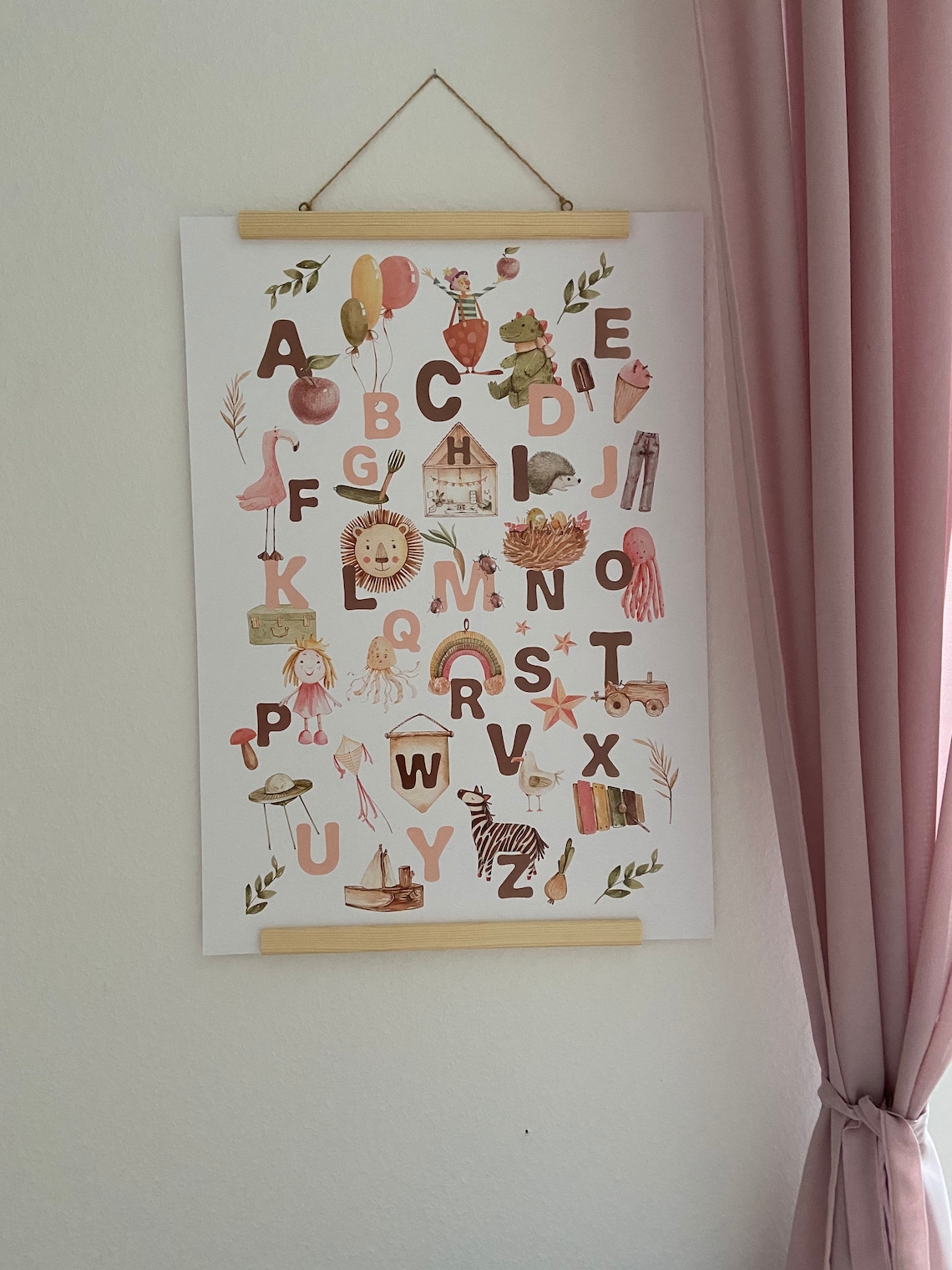 Poster Alphabet/ ABC Poster/ Boho Alphabet | Etsy Australia