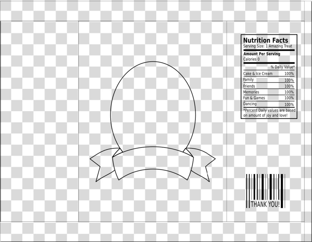 Chip Bag Template - Etsy