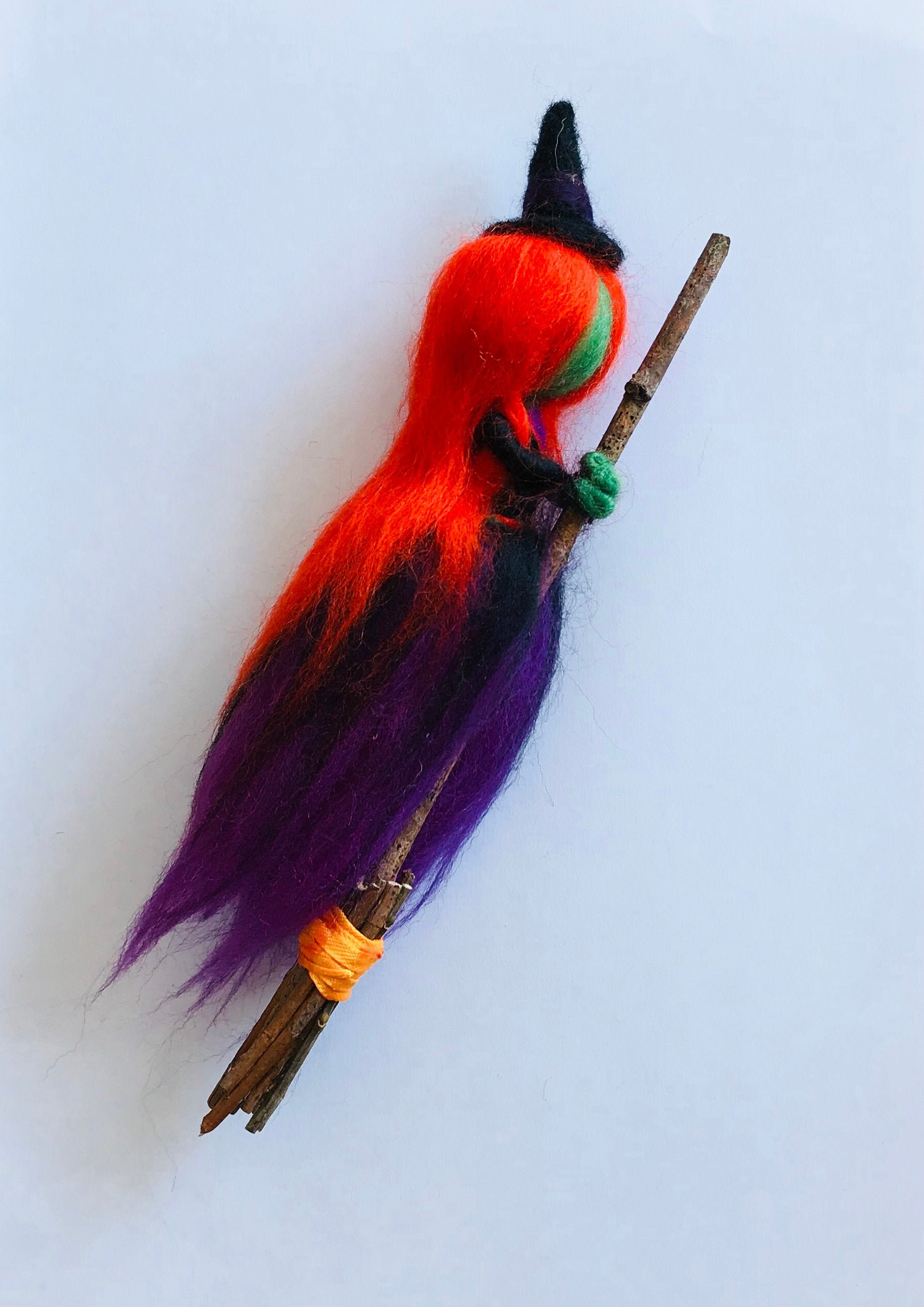 Spooky Halloween Witch Needle Felting Starter Kit Everything | Etsy