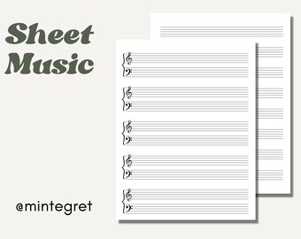 Blank Treble Clef - Etsy