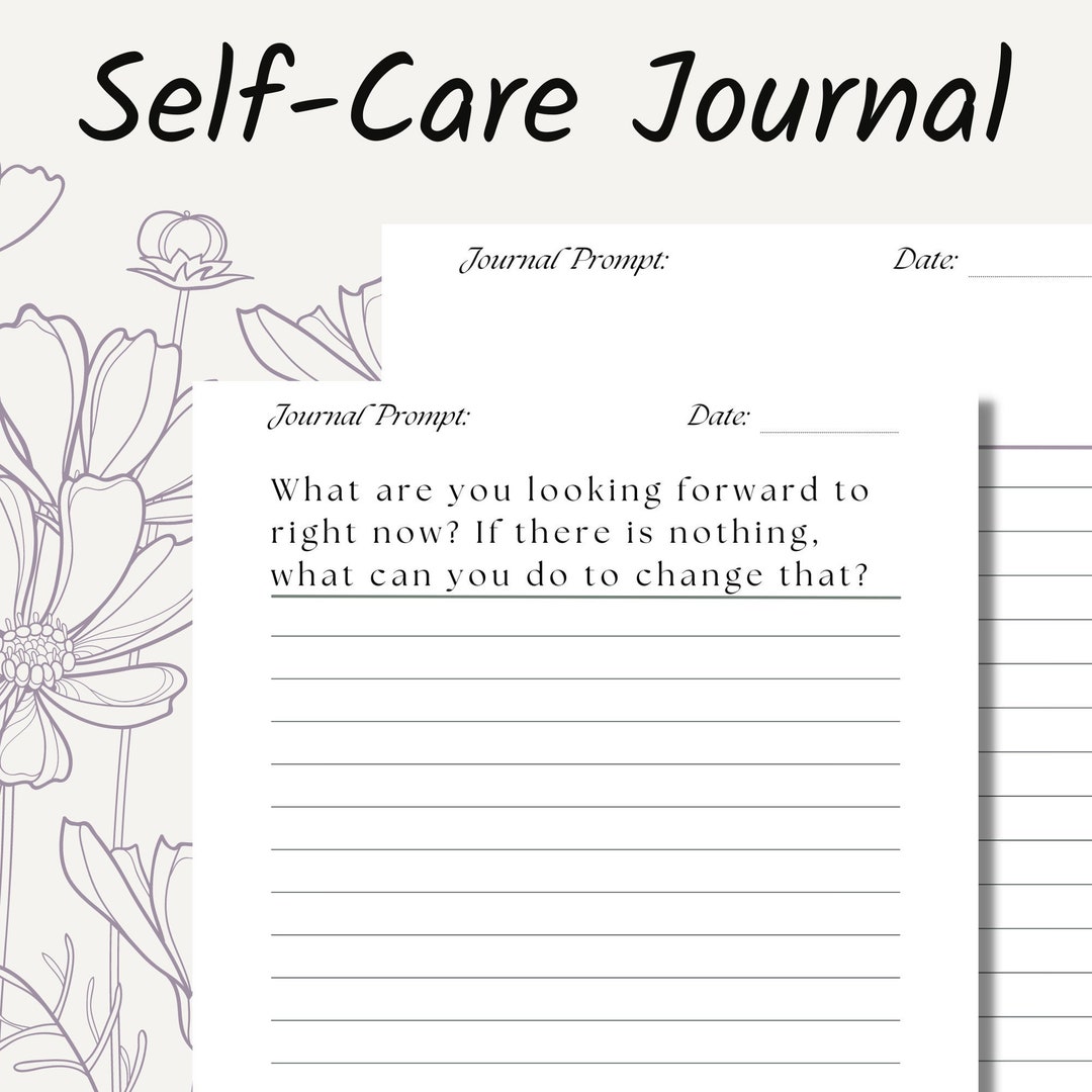 Mental Health Journaling - Self Care Writing Prompts - Digital ...