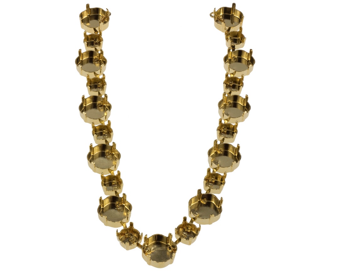Gold Empty Cup Chain Necklace CUSTOMIZABLE!!! Can Come Finished!! - Etsy