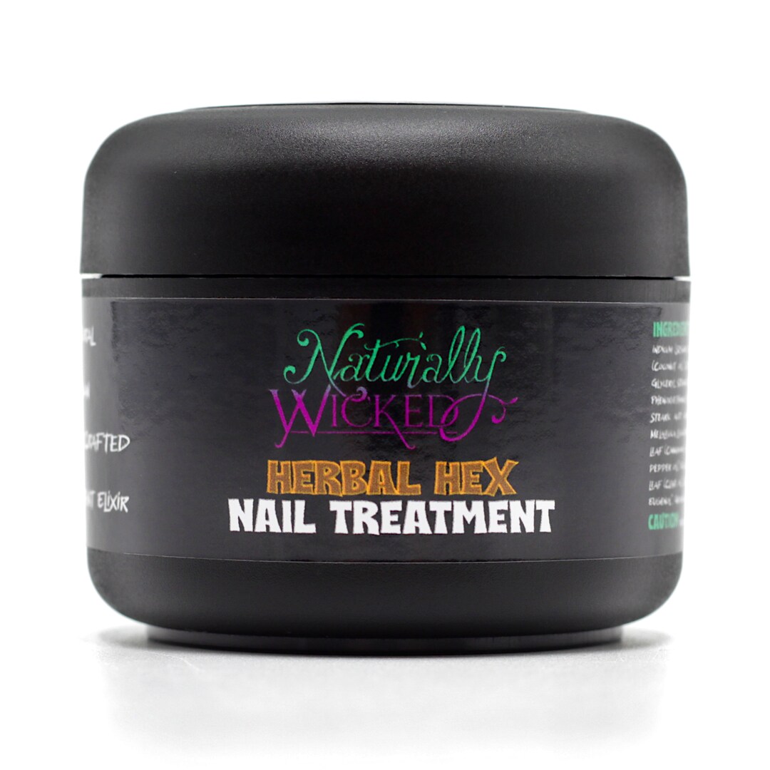 Naturally Wicked® Herbal Hex Nail Treatment 50ml | Strengthens, Repairs ...
