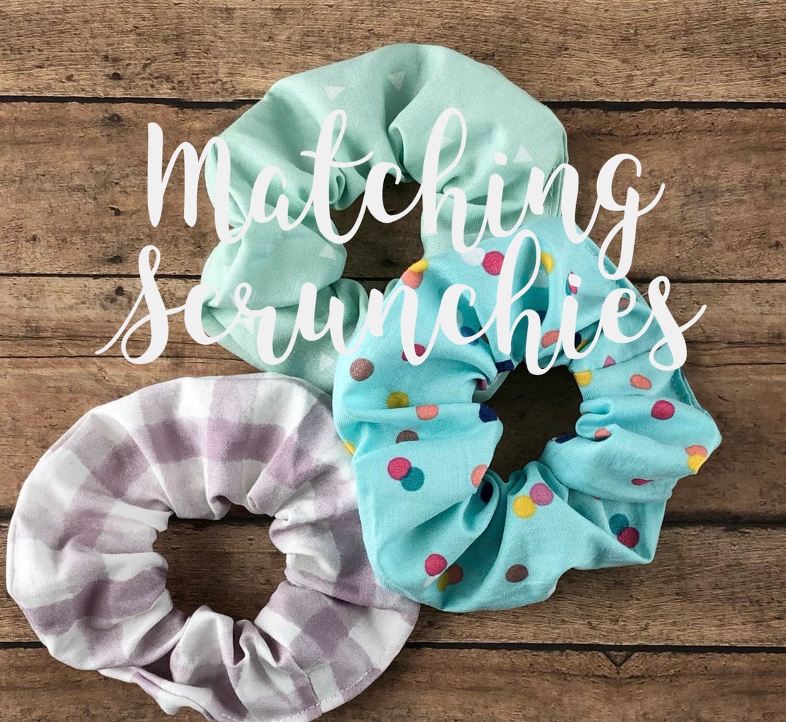 Matching Dog Owner Scrunchies Matching Scrunchies Scunghies - Etsy