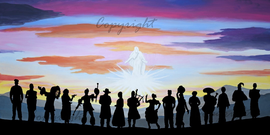 Faith Art Print, Religous Art Print, Jesus Christ Art Print, Friendship ...