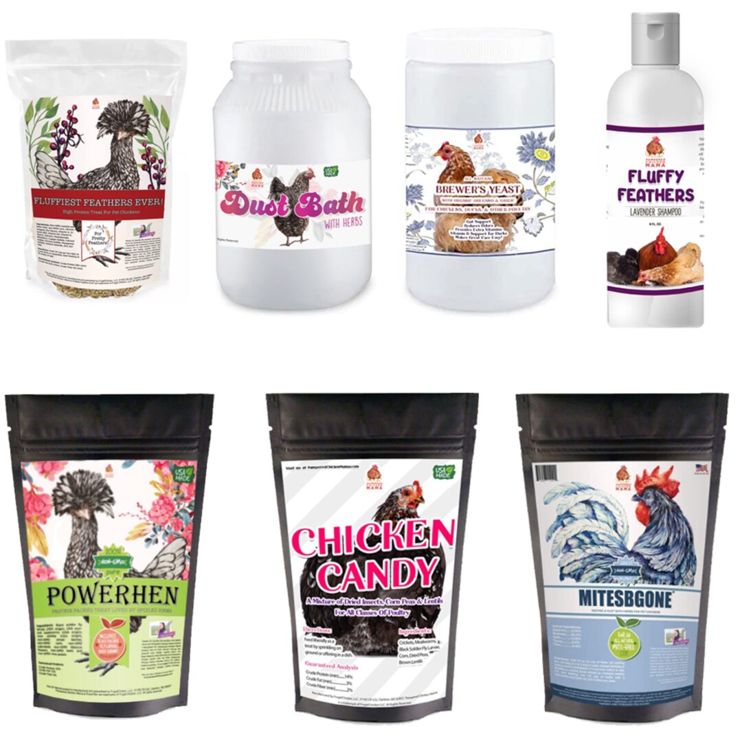 Great Feathers Bundle: Bundle of 7 Products so Your Hens Have Great ...