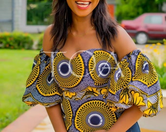 Kitenge blouse | Etsy