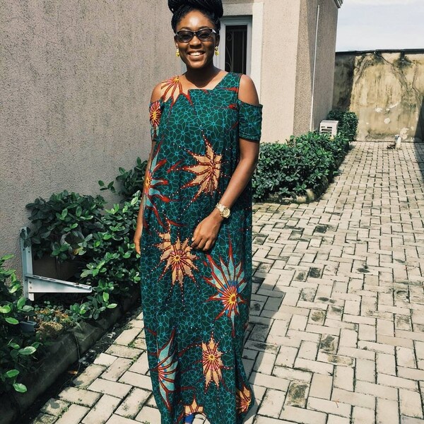 African Maxi Dress - Etsy