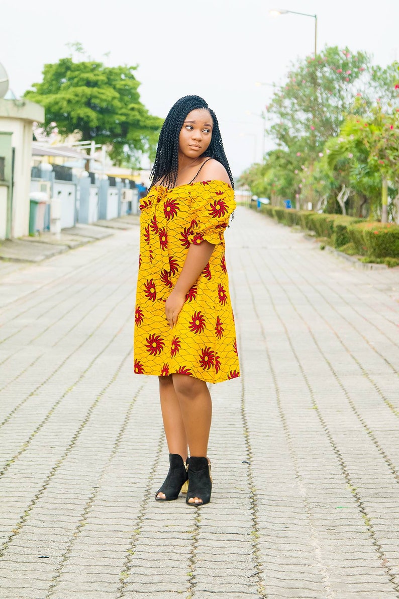 Ankara Shift Dress the ATI Shift Dress African Print Shift - Etsy