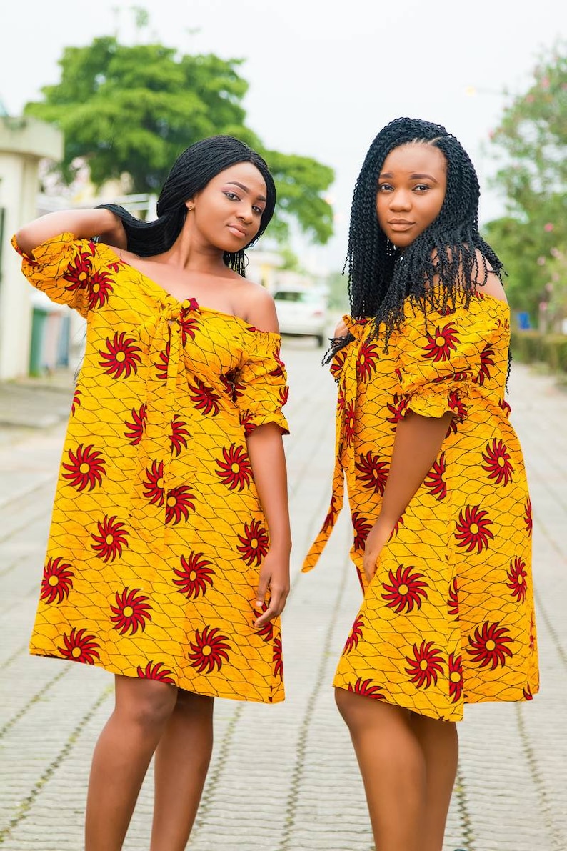 Ankara Shift Dress the ATI Shift Dress African Print Shift - Etsy