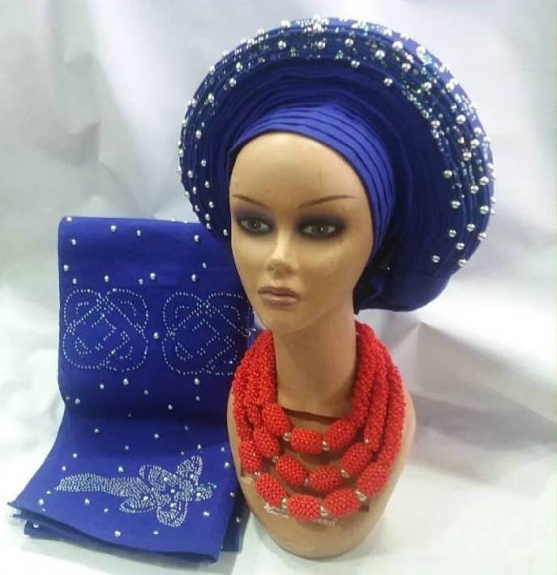 African Print Ready to Wear Head Gear Ankara Auto Gele | Etsy