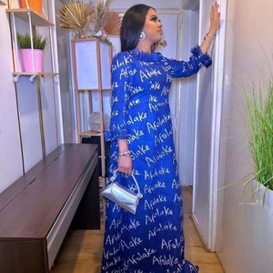 Custom Adire Fabric, 5 Yards Custom African Tie Die Fabric, Name or ...