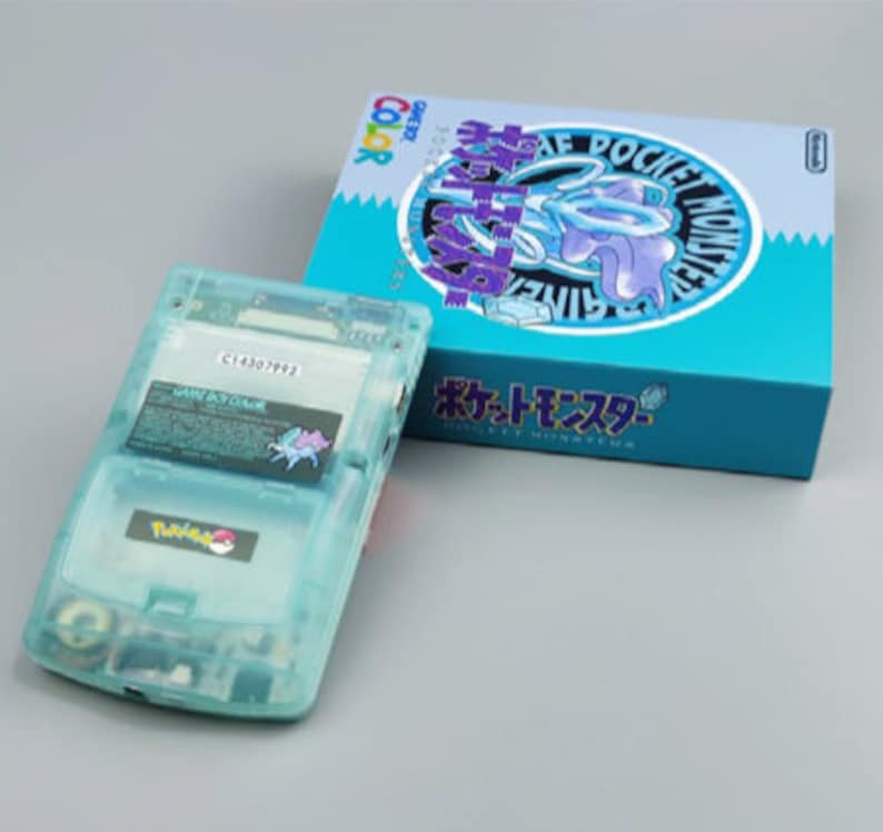 NEW Suicune Themed GBC With Q5 Light up Logo IPS Screen Mod - Etsy