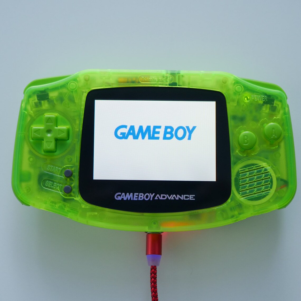 EXTREME GREEN Gameboy Advance Custom Gba 101 or IPS Screen | Etsy