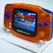 Custom Gba 101 or IPS Screen Backlit Rechargeable Mod Gameboy Advance ...