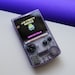 XL Gameboy Color Atomic Purple Shell W/ Light up Logo Screen - Etsy