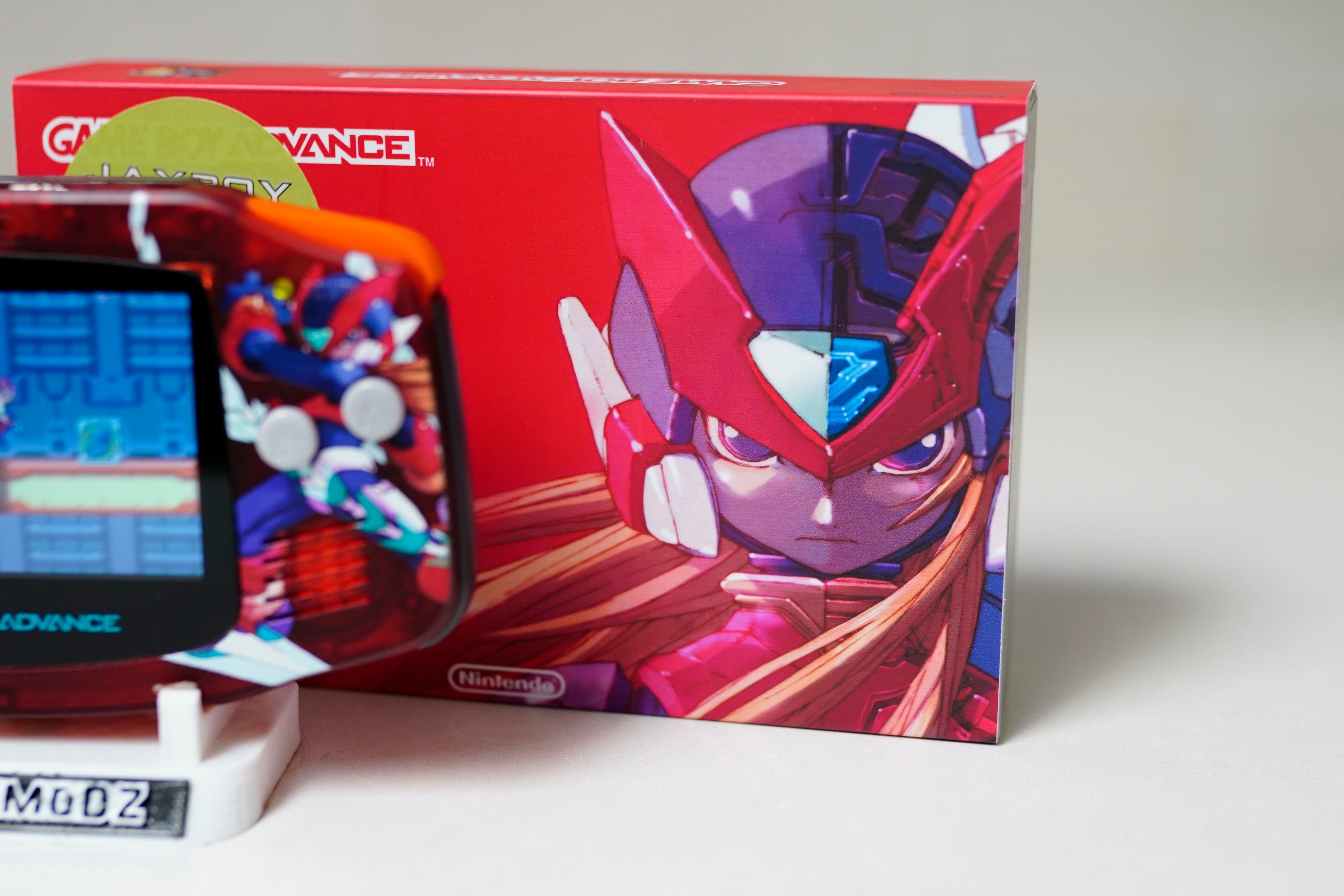 NEW Rockman Zero Z Themed GBA IPS Screen Mod W/box - Etsy