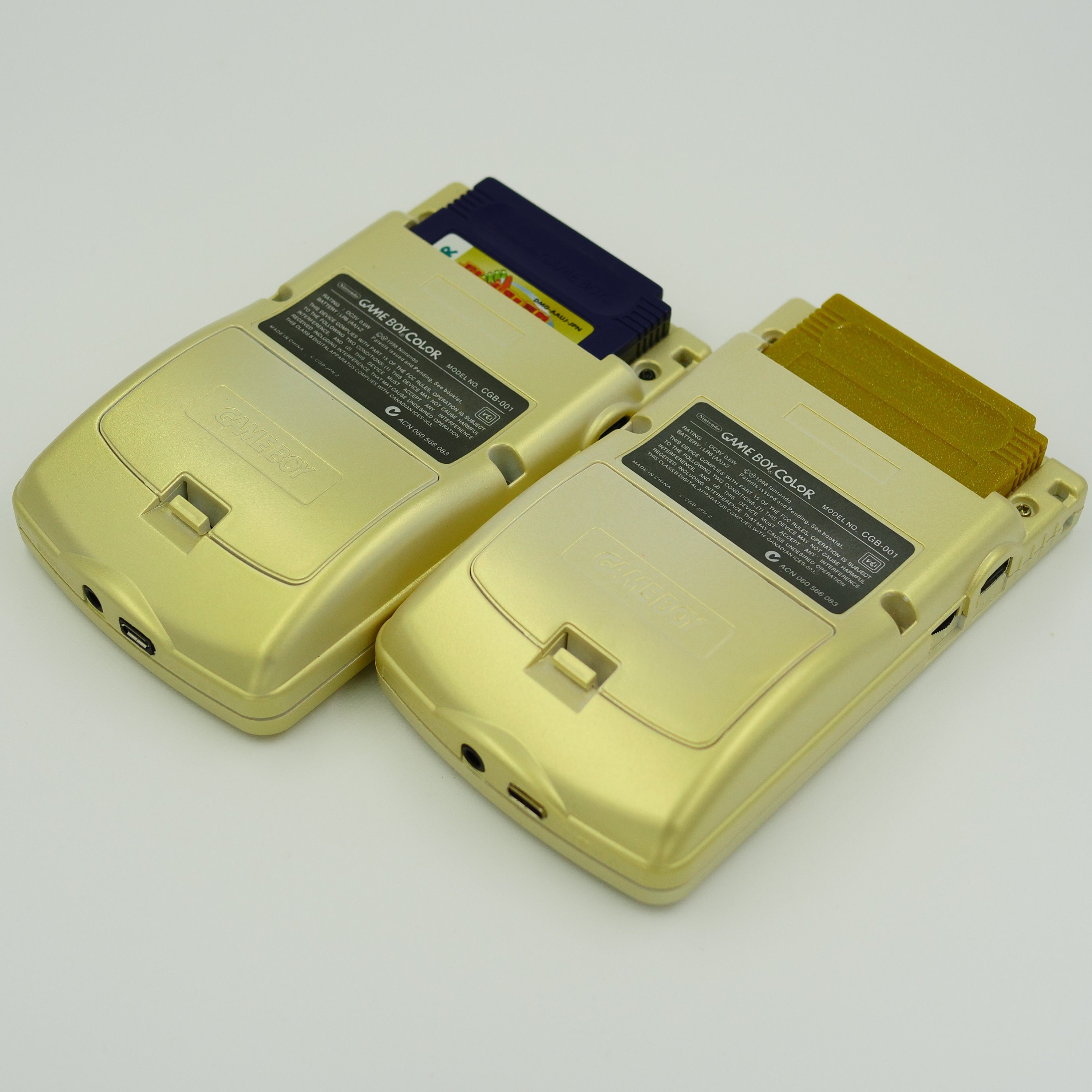 GOLD Model Gameboy Color Custom Gbc Backlit Rechargeable Mod | Etsy