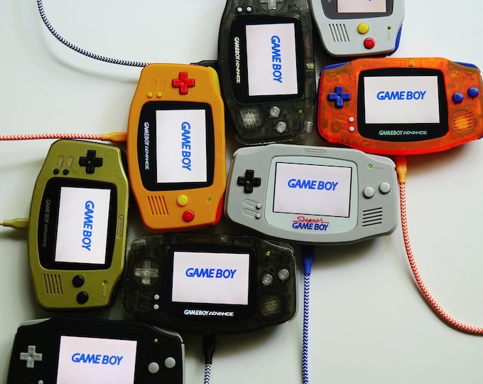CUSTOMIZE YOUR Gameboy Advance Custom 101 or IPS Screen Backlit ...