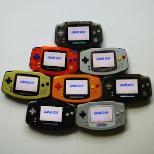 CUSTOMIZE YOUR Gameboy Advance! Custom 101 or IPS Screen Backlit ...