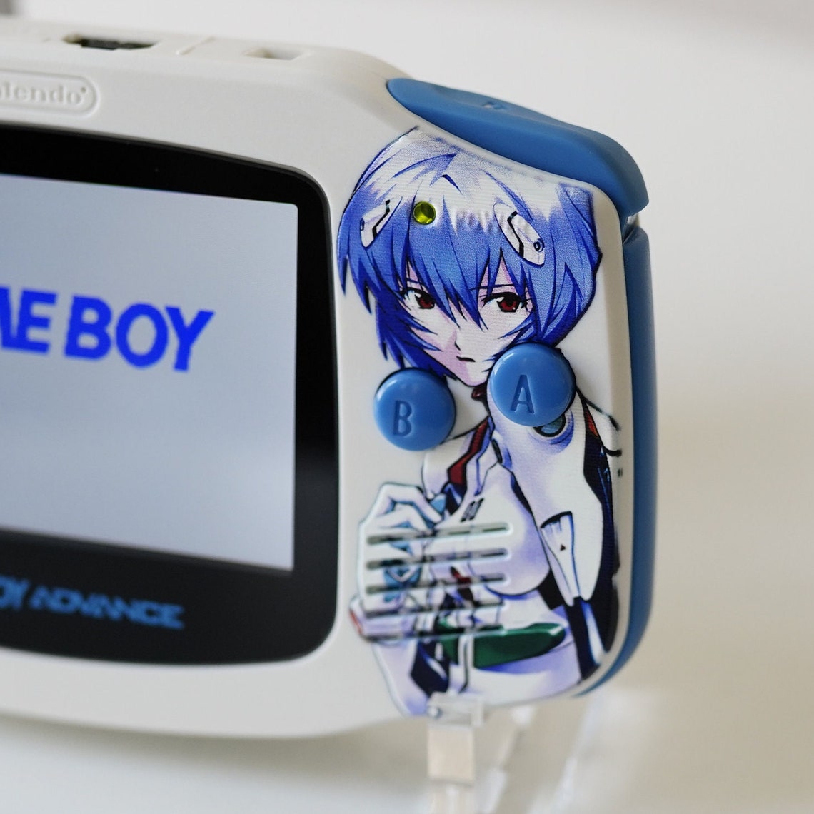 New EVA-NERV Evangelion Themed Gba Ips Screen Mod W/box - Etsy