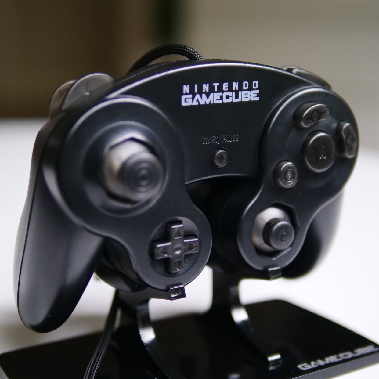 ALL BLACK Bluetooth LED Gamecube Controller - Etsy
