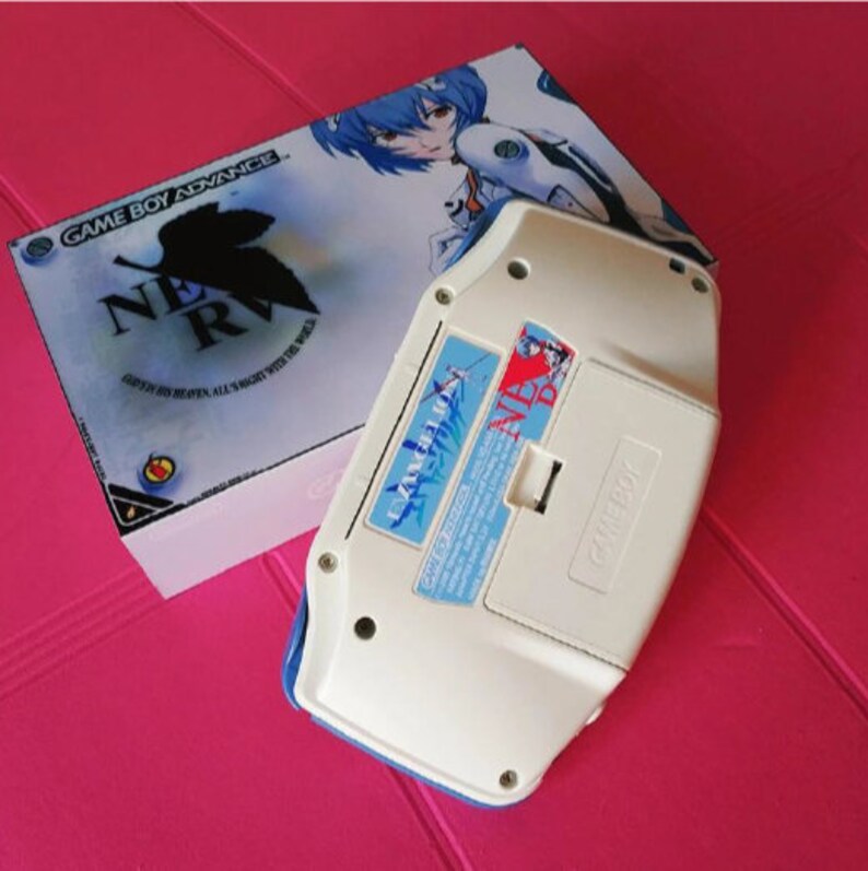 New EVA-NERV Evangelion Themed Gba Ips Screen Mod W/box | Etsy