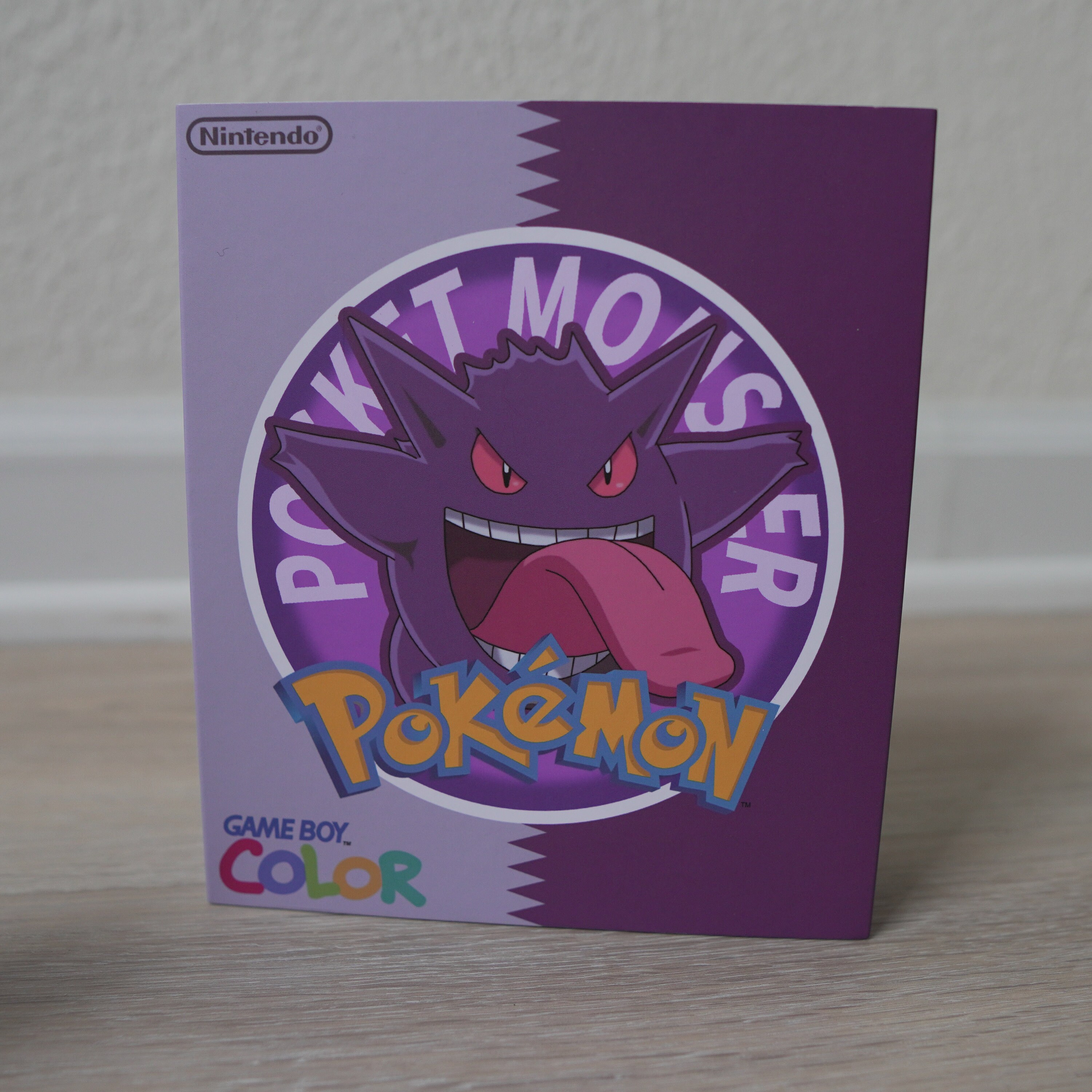 NEW Gengar Themed GBC With Q5 Light up Logo IPS Screen Mod W/box! - Etsy