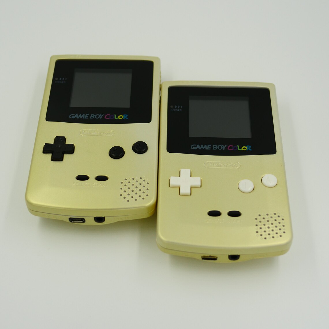 GOLD Model Gameboy Color Custom Gbc Backlit Rechargeable Mod - Etsy