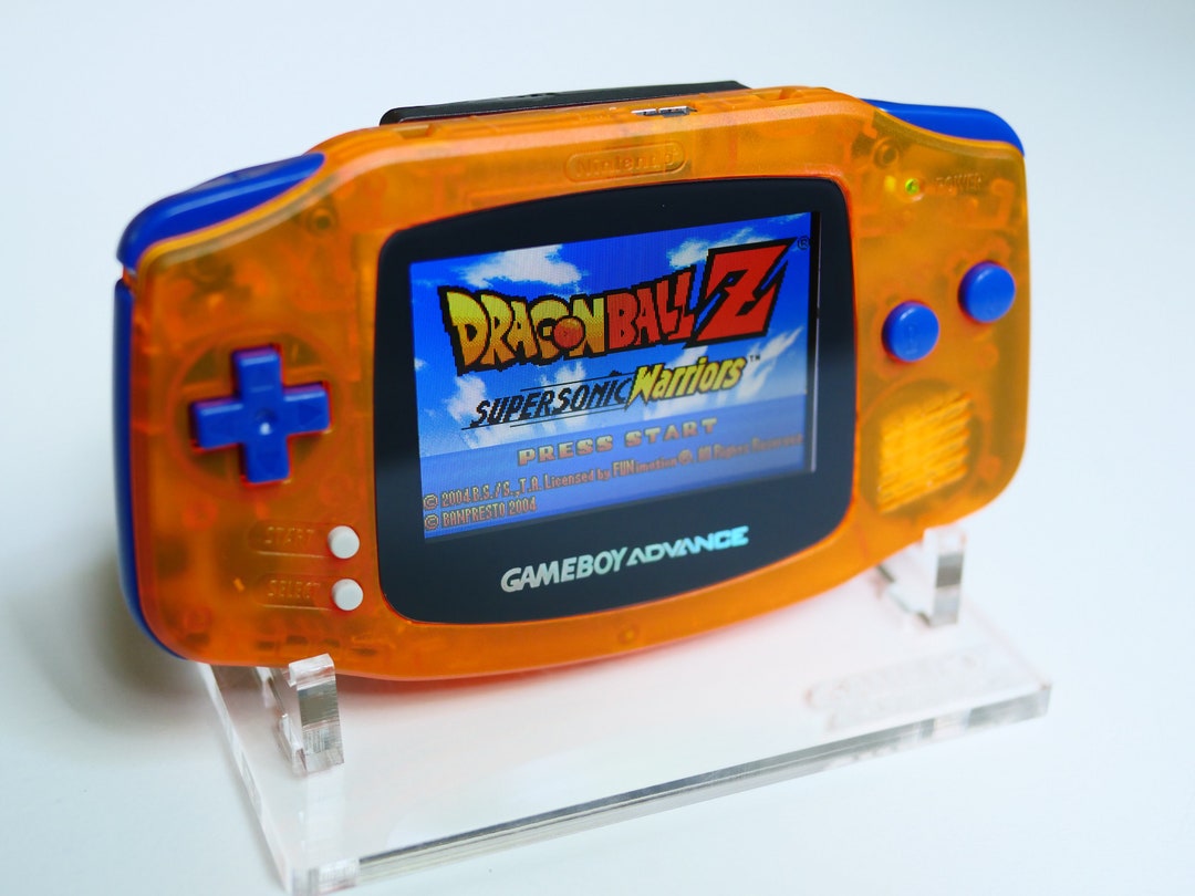 Custom Gba 101 or IPS Screen Backlit Rechargeable Mod Gameboy Advance ...