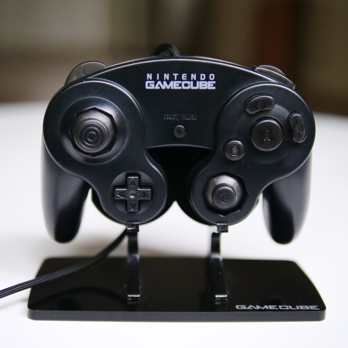 ALL BLACK Bluetooth LED Gamecube Controller - Etsy