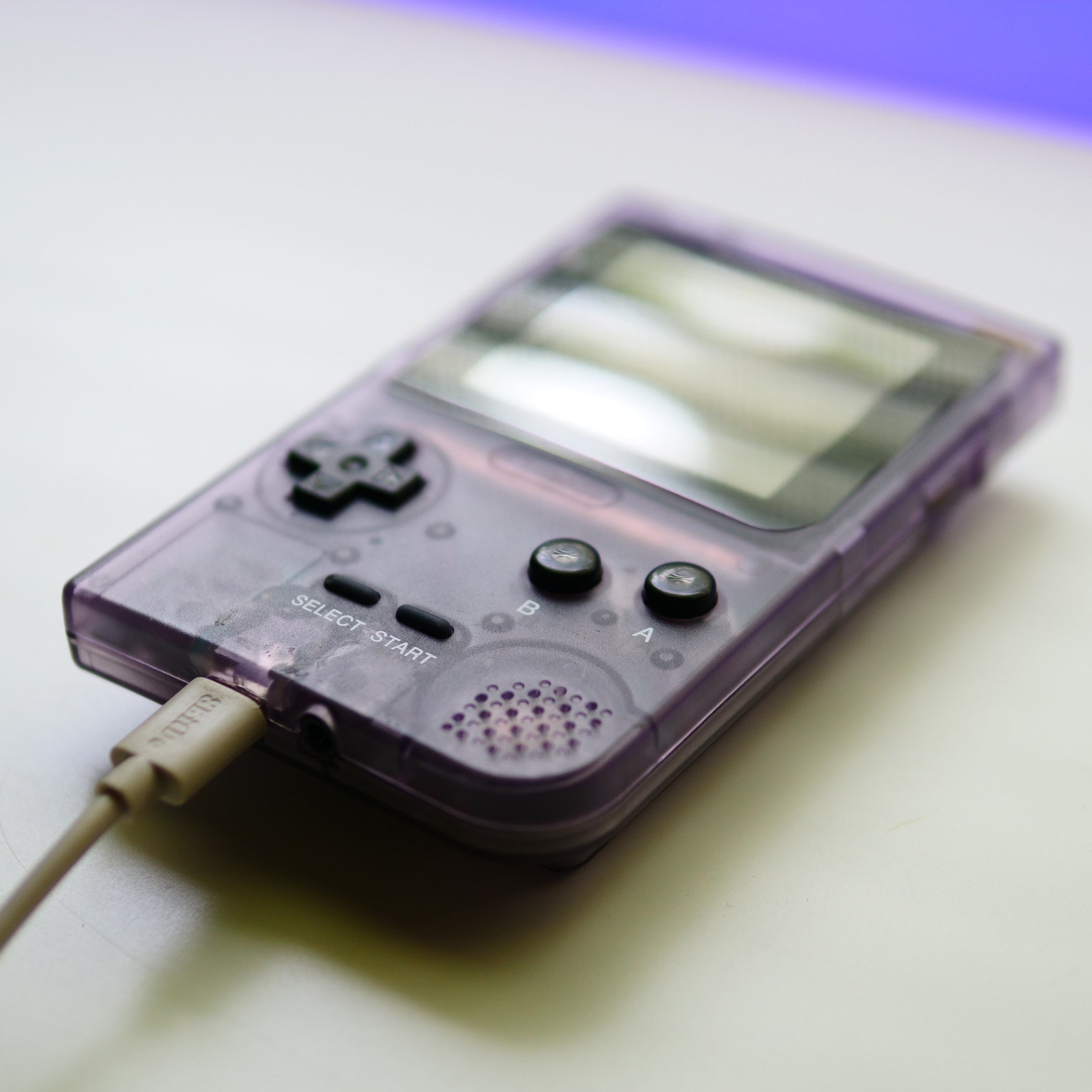 ATOMIC PURPLE Gameboy Pocket Backlit Rechargeable Mod Please | Etsy