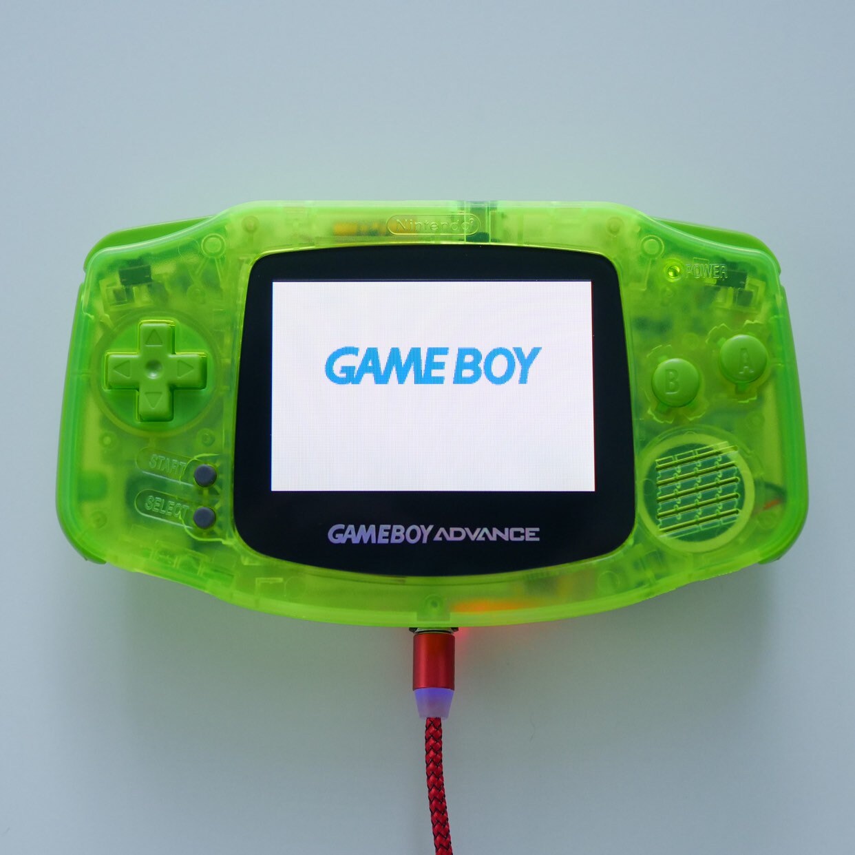 EXTREME GREEN Gameboy Advance Custom Gba 101 or IPS Screen | Etsy