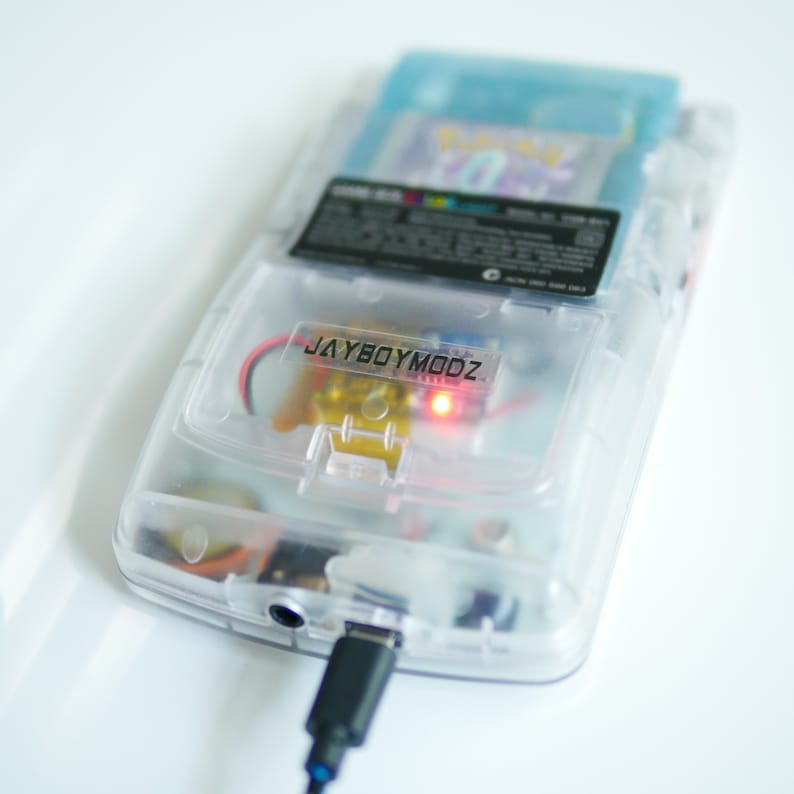 Crystal Clear Model Gameboy Color Custom Gbc Backlit - Etsy