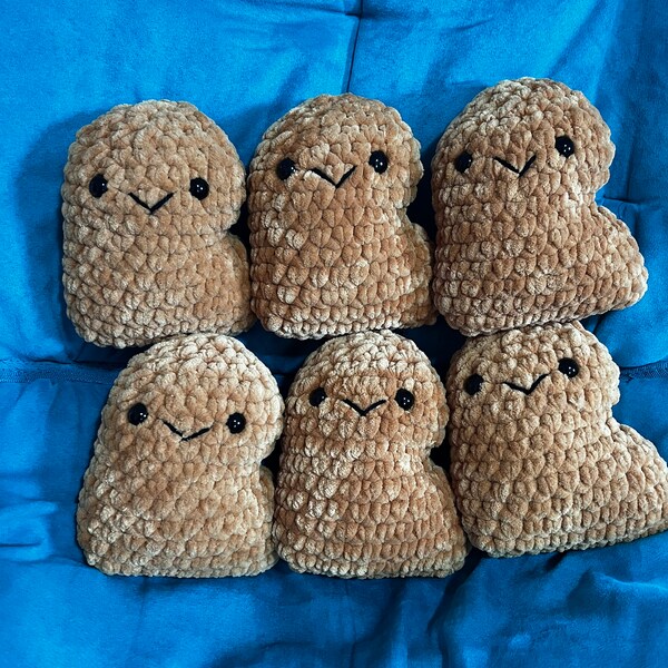 Chicken Nugget Plushie - Etsy