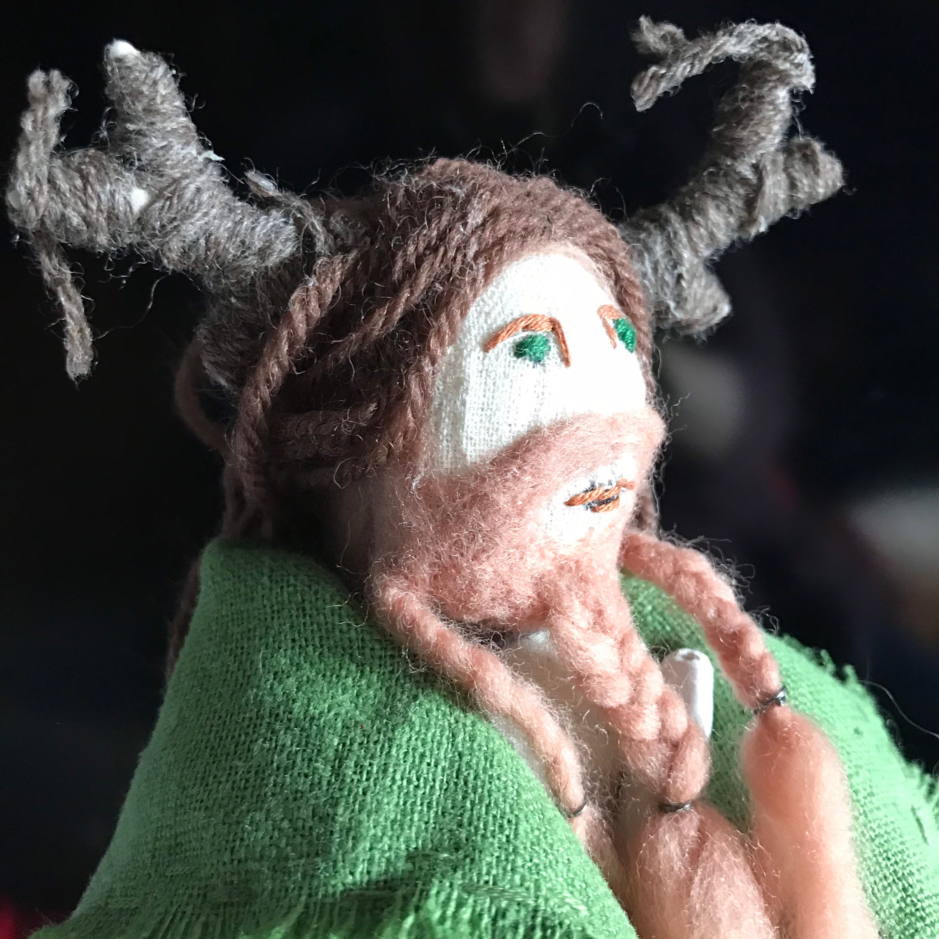 Herne the Hunter , A Pagan Poppet. - Etsy