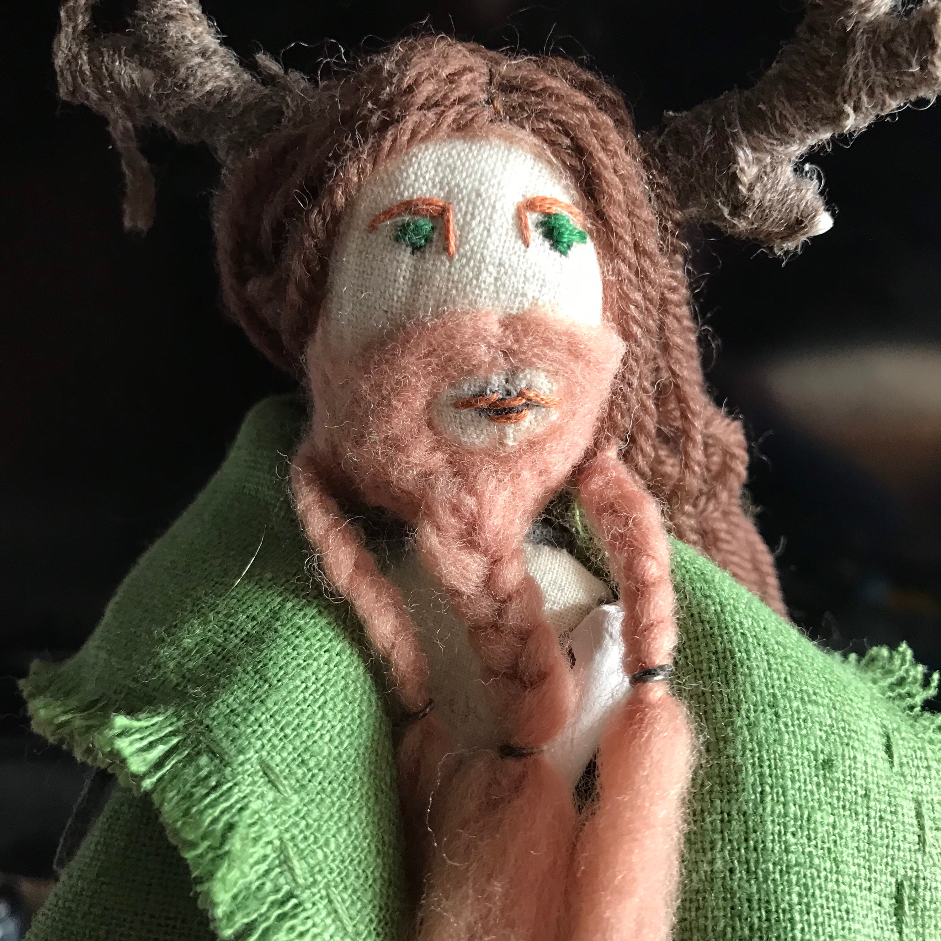 Herne the Hunter , A Pagan Poppet. - Etsy