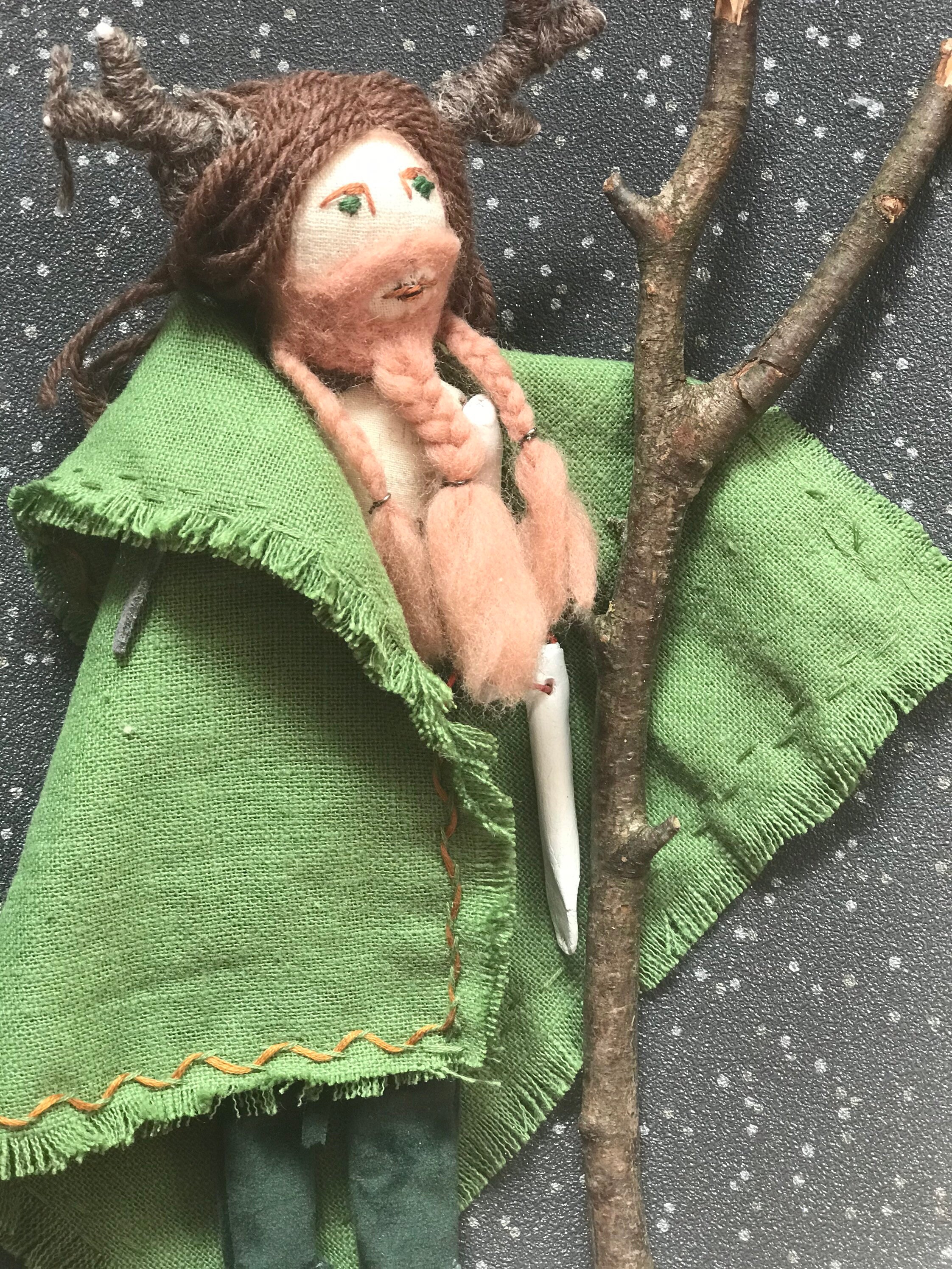 Herne the Hunter , A Pagan Poppet. - Etsy
