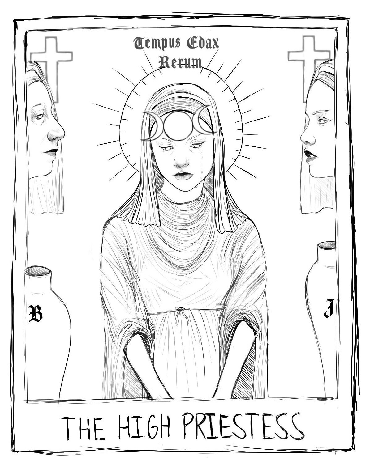 Custom Tarot Card Commission - Etsy