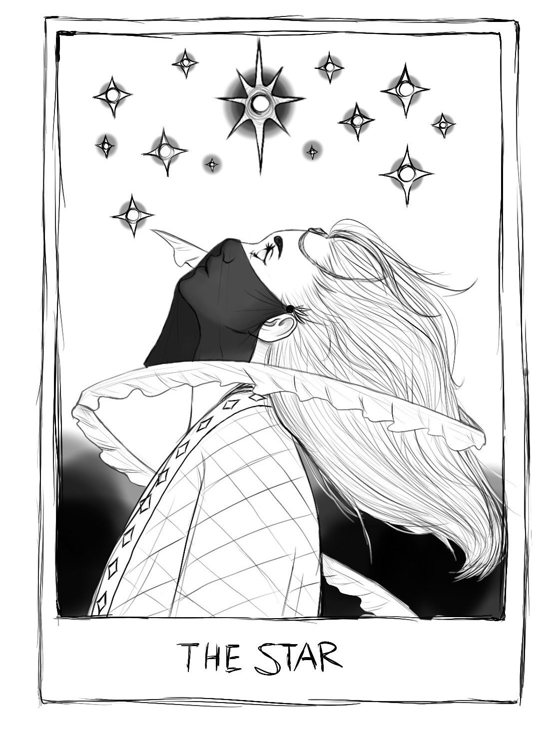 Custom Tarot Card Commission - Etsy