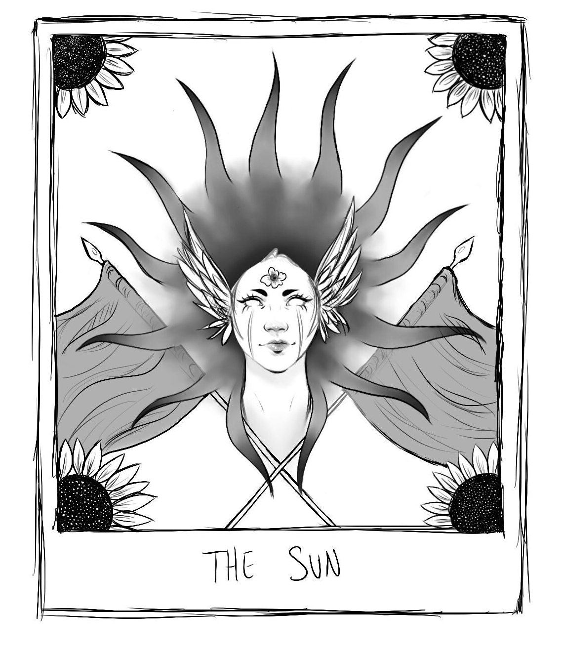 Custom Tarot Card Commission - Etsy