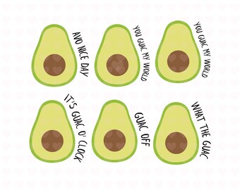Avocado quotes | Etsy