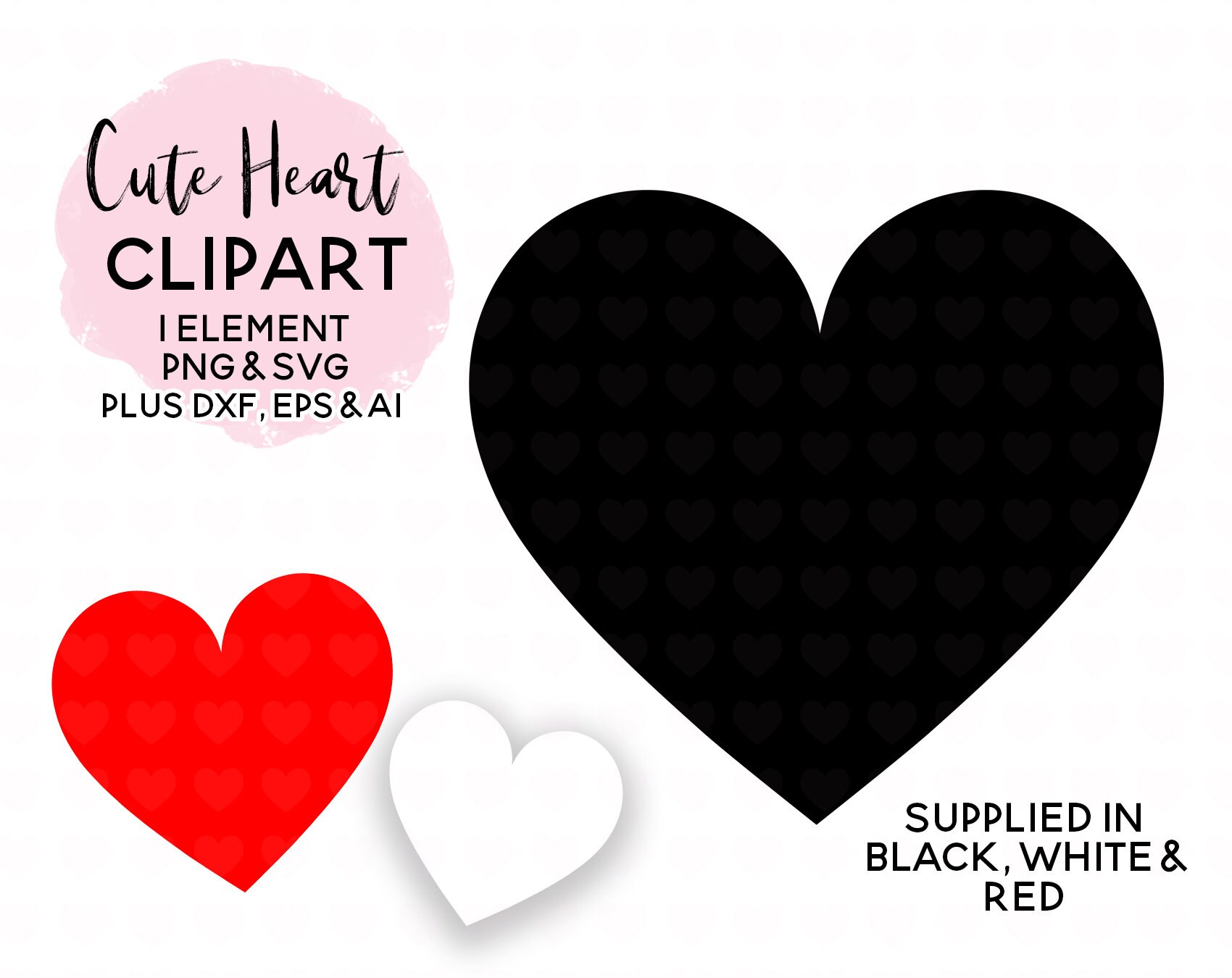 Simple Heart Vector Png