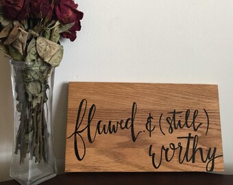 Flawed | Etsy