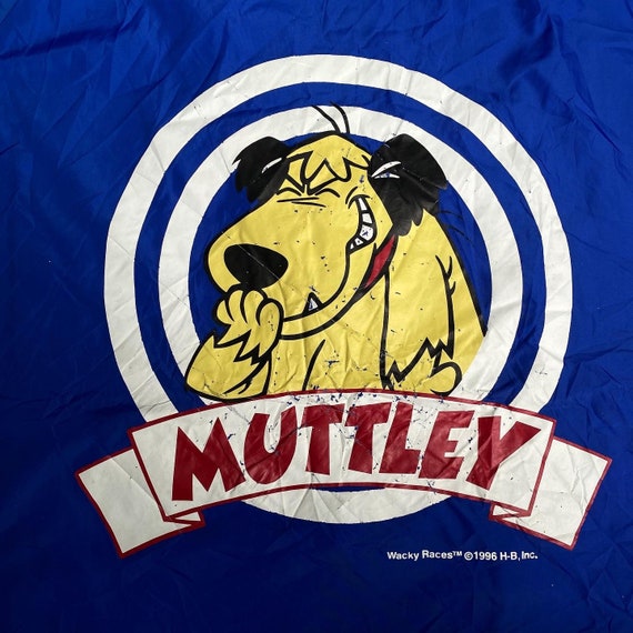 90s Wacky Races Muttley Hanna Barbera Nascar Varsity … - Gem